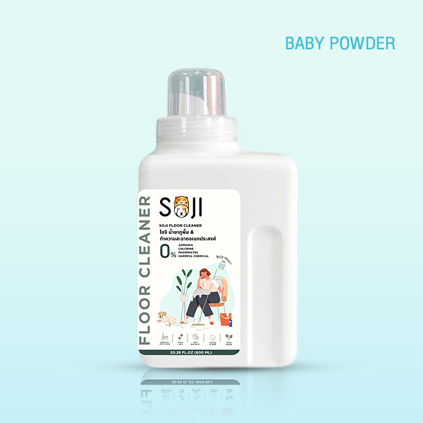 SOJI Floor cleaner 600 ml. Baby Powder : AEON Happy Rewards