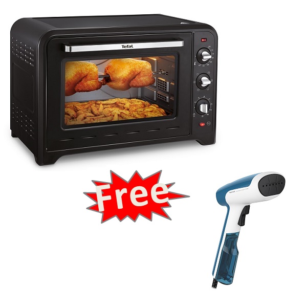 Tefal electric oven OF4958TH Free Tefal portable fabric care iron ...